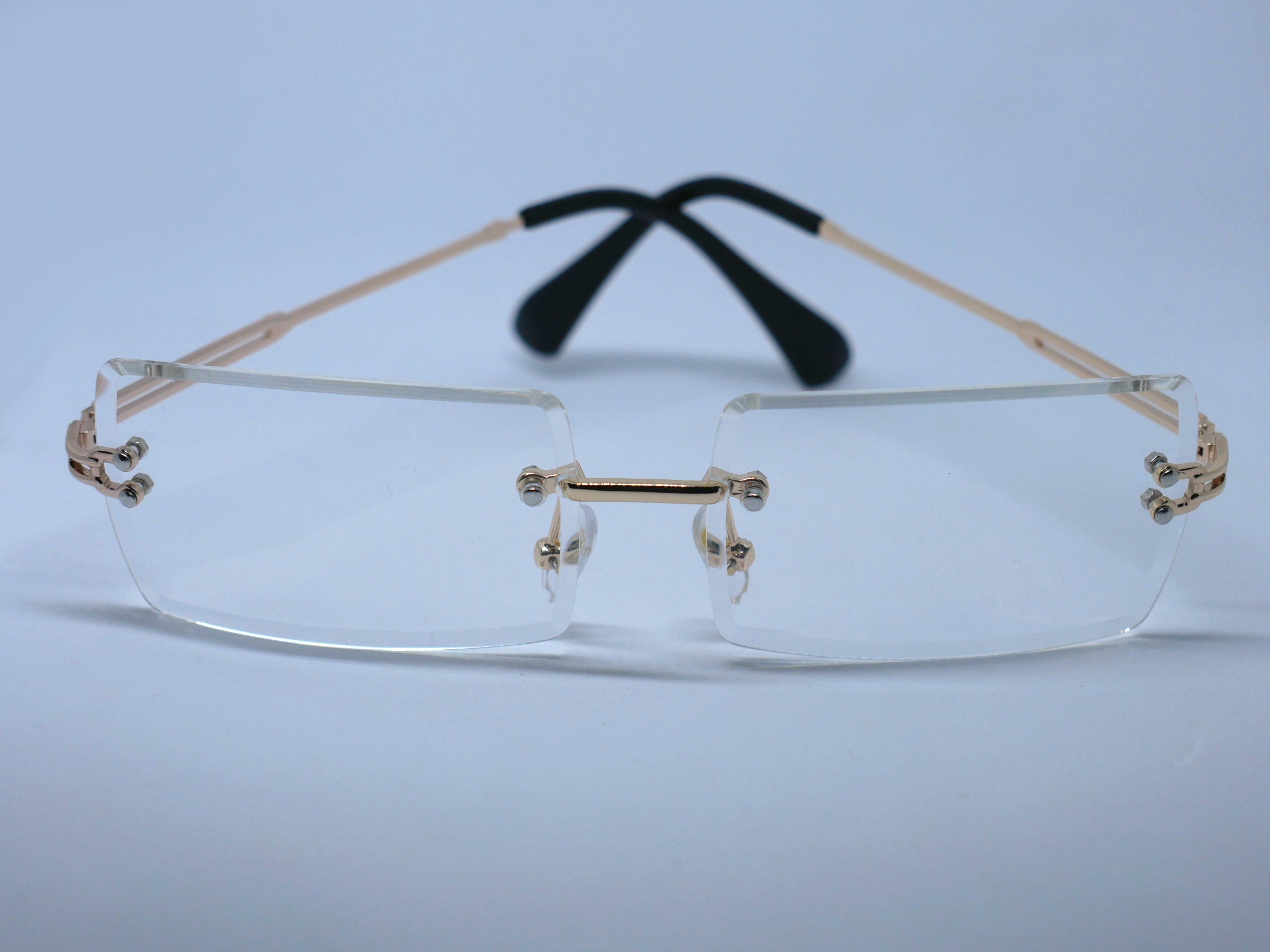 Premium Rimless Crystal Frames – Araien